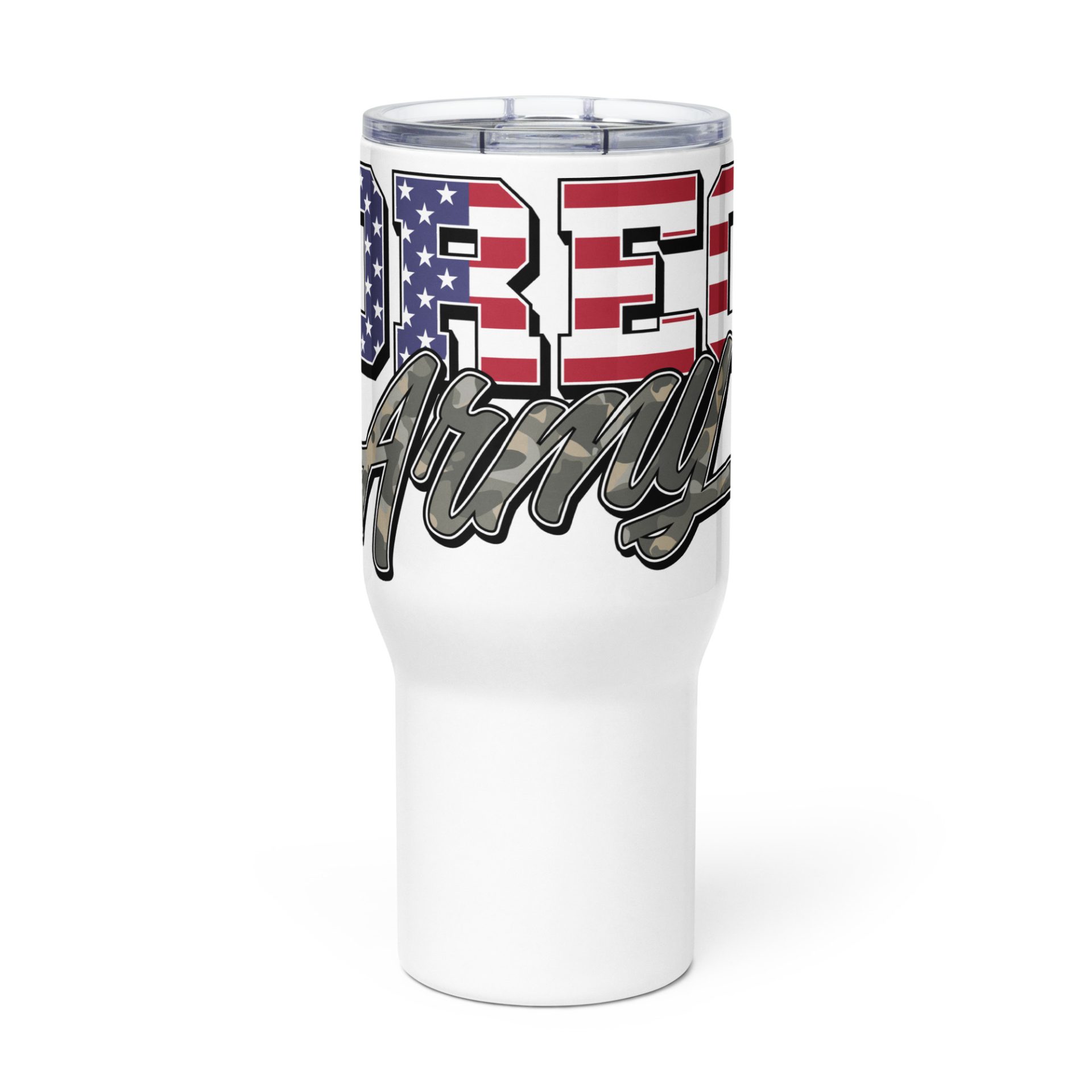 Oreo Army – Travel mug with a handle – TheOreoExpress.com