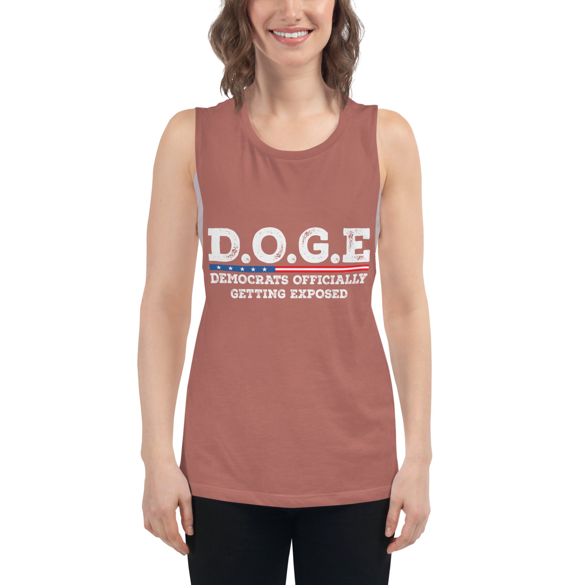 DOGE – Exposed – Ladies’ Muscle Tank – TheOreoExpress.com